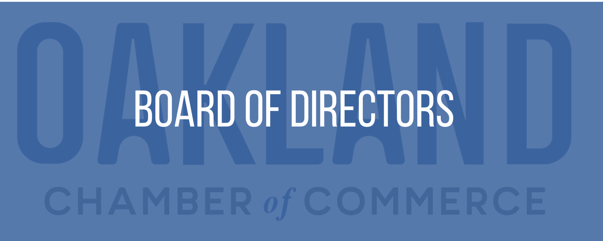 Board – Oakland Metropolitan Chamber of Commerce